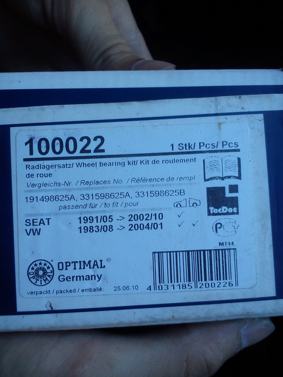 Разобрался на балконе v.1 — Volkswagen Golf Mk2, 2 л, 1989 года ...