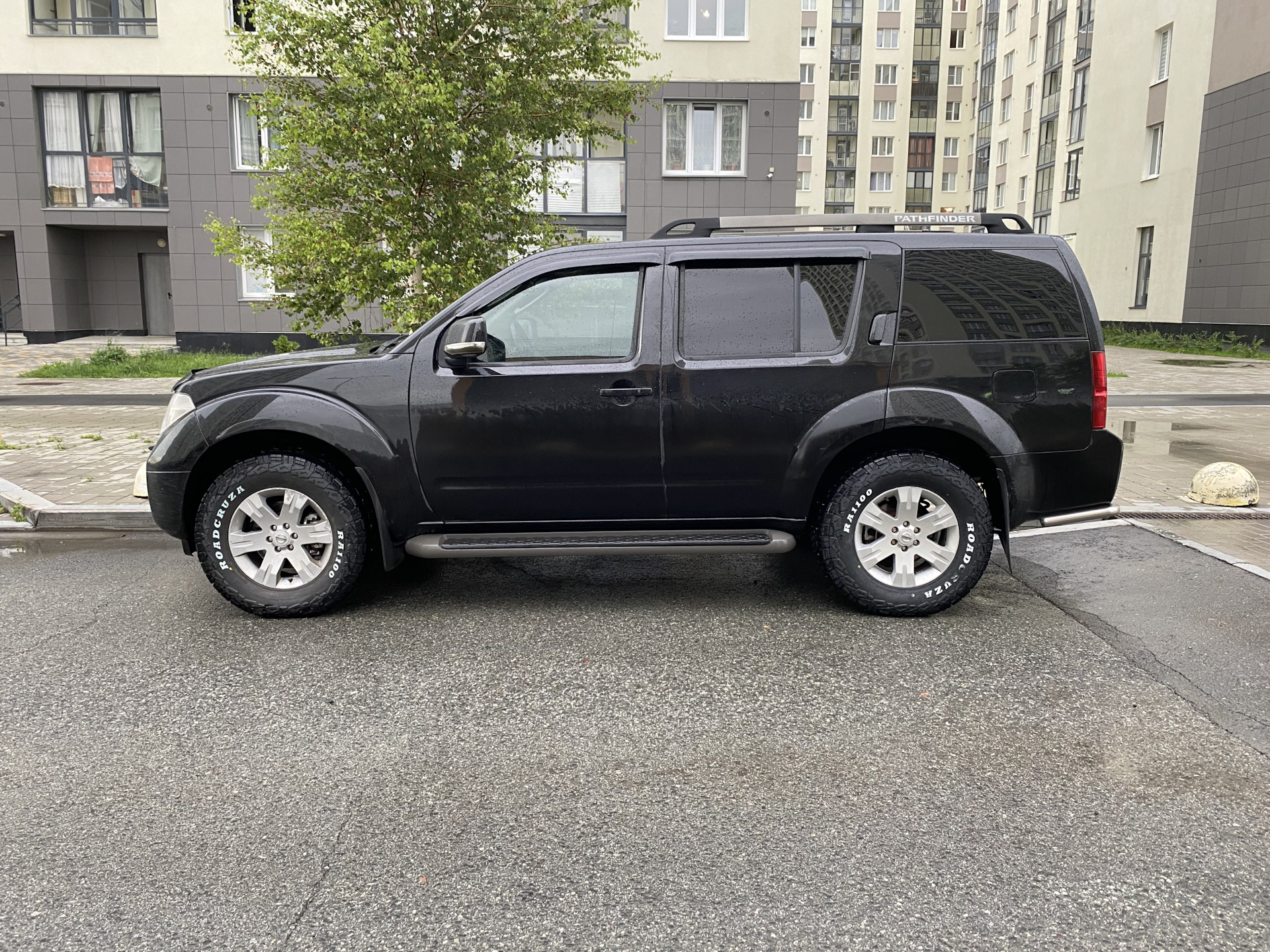 Roadcruza ra1100 265/70 R17 на Nissan pathfinder R51 — Nissan Pathfinder (3G), 2,5 л, 2007 года ...