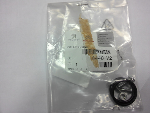 6448V2 Кольца уплотнительные радиатора отопителя Peugeot Citroen ...