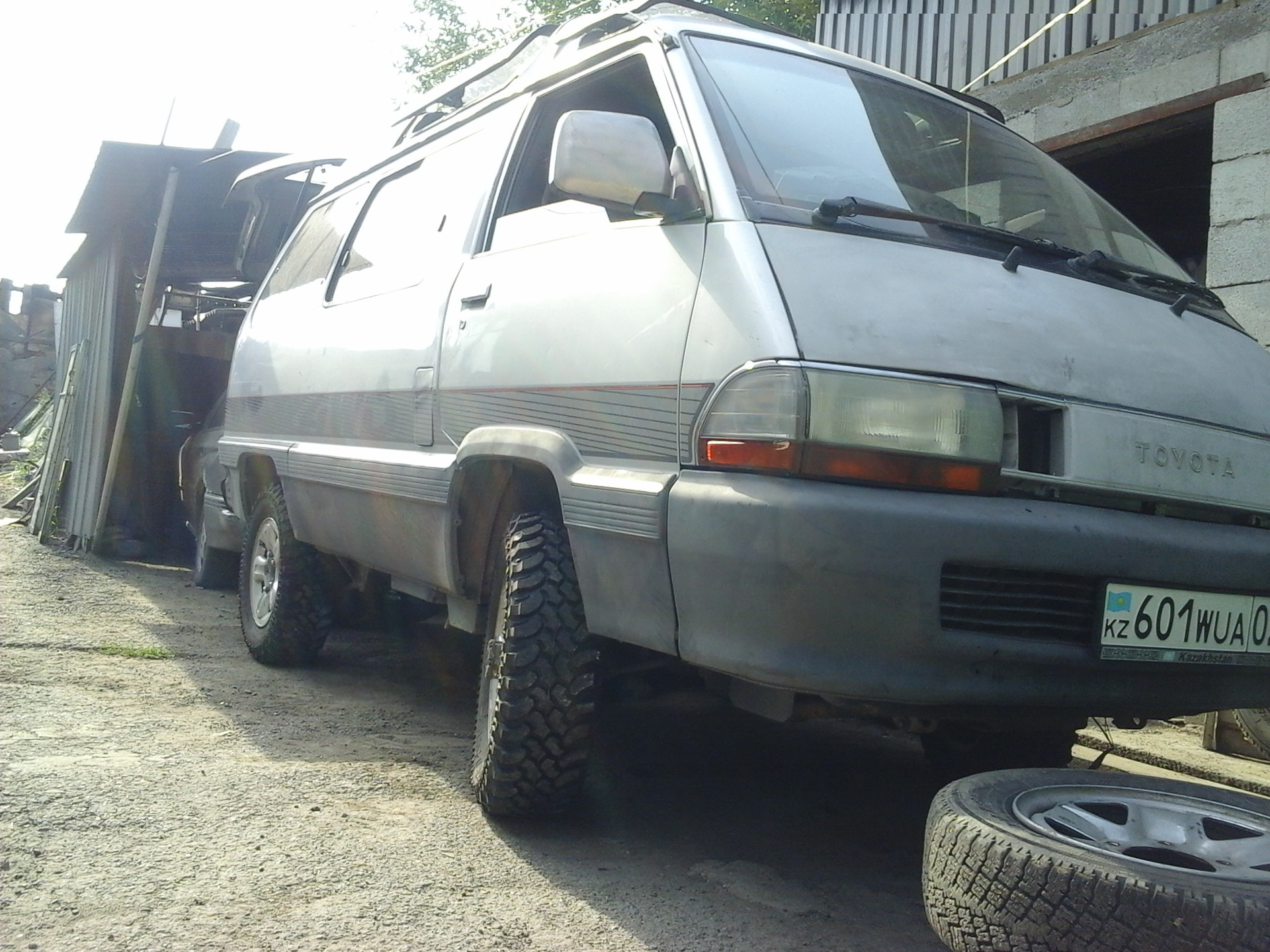 Мы подросли. Форвард Сафари 540 205/75R15. Диски от Киа Спортаж с ...