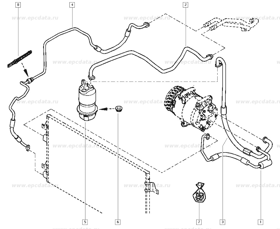 Проверка кондиционера — Renault Laguna II, 1,9 л, 2005 года | своими руками | DRIVE2