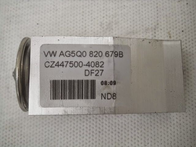 5Q0820679B Клапан расширительный VAG | Запчасти на DRIVE2