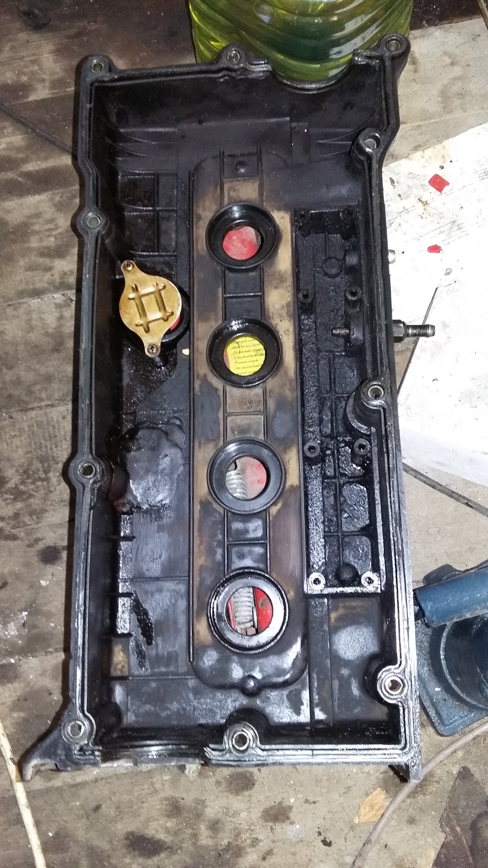 Замена клапанной крышки — Hyundai Accent (2G), 1,5 л, 2002 года ...