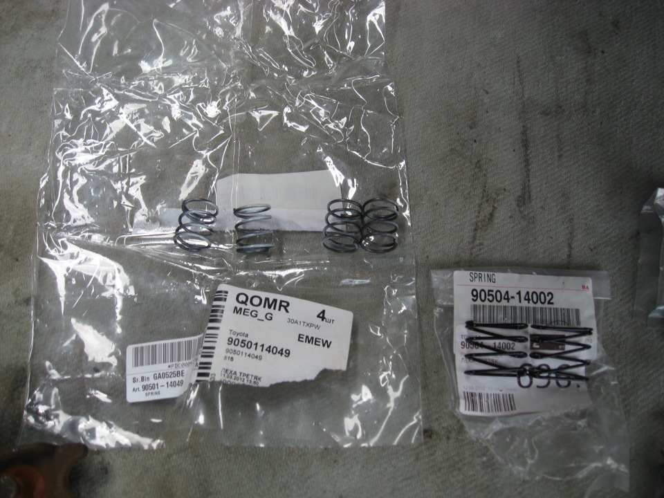 Устраняем стук сзади/колодки ручника замена — Toyota Camry (XV10), 2,2 ...