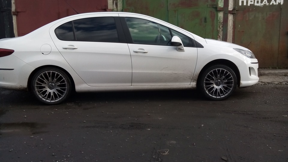 Пружины -30 ))) — Peugeot 408 (1G), 1,6 л, 2013 года | тюнинг | DRIVE2
