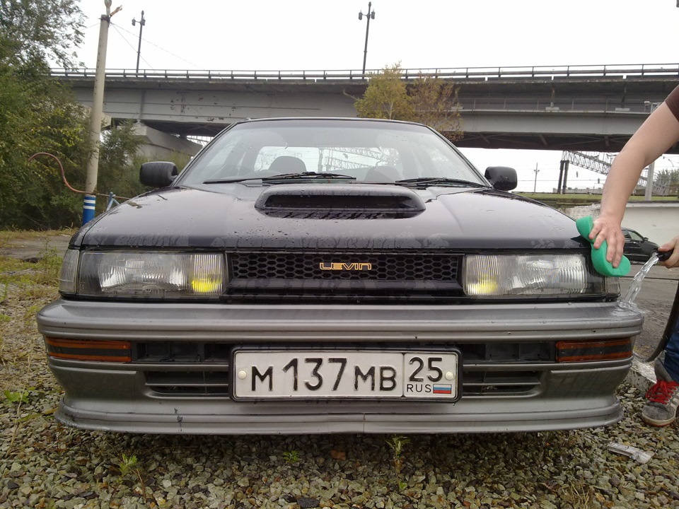 Это было так давно!=) — Toyota Corolla Levin (AE91/92), 1,6 л, 1988 года | фотография | DRIVE2