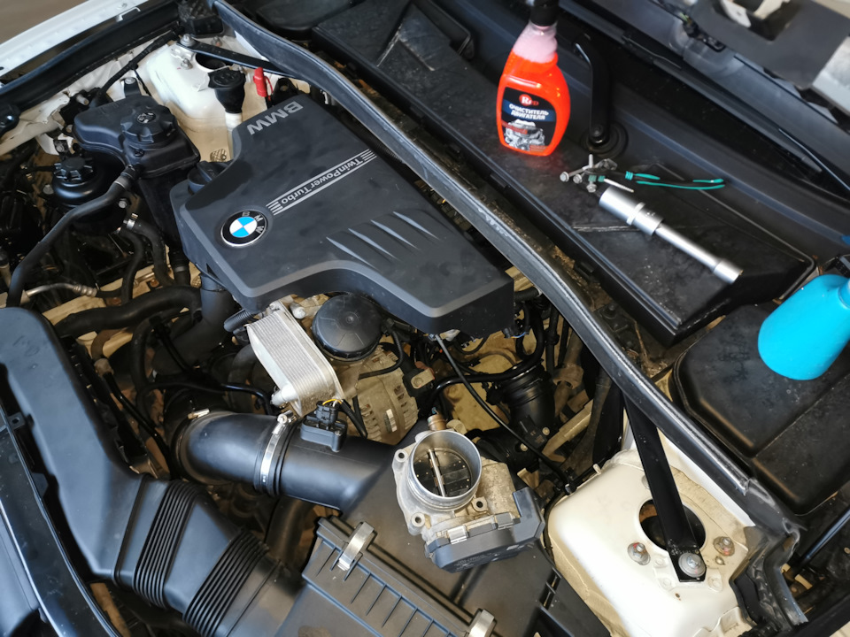 запотевания масла N20B20 — BMW X1 (E84), 2 л, 2012 года | своими руками ...