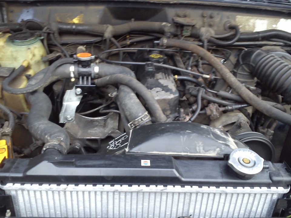 Охлаждение — Jeep Cherokee (XJ), 2,5 л, 1992 года | запчасти | DRIVE2