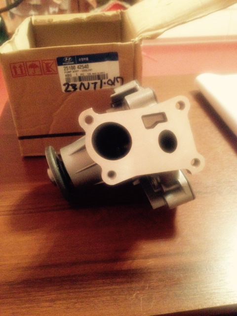 2510042540 Насос охлаждающей жидкости KIA HYUNDAI | Запчасти на DRIVE2