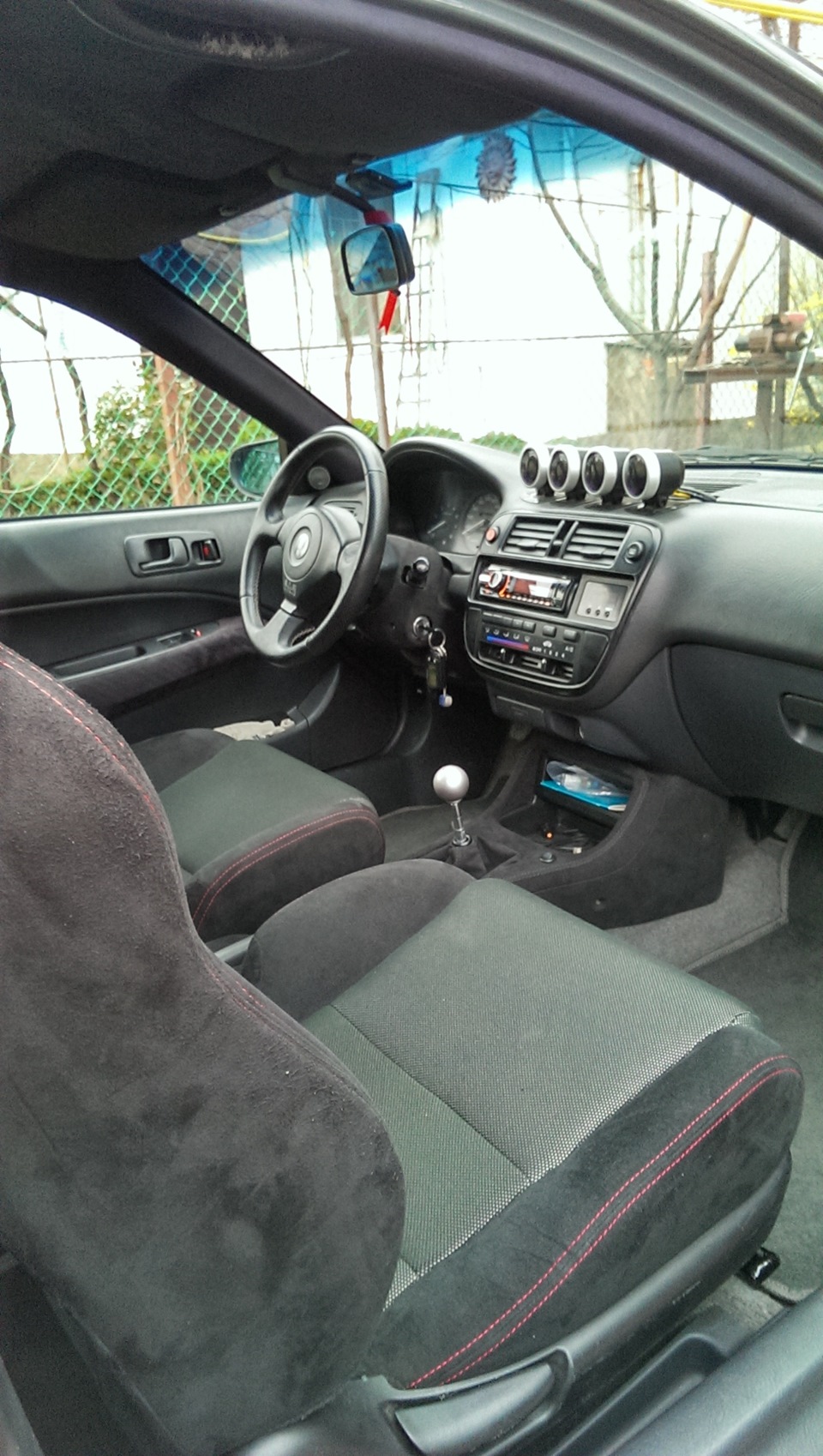 Type R EP3 seats — Honda Civic Hatchback (6G), 1,8 л, 1999 года ...