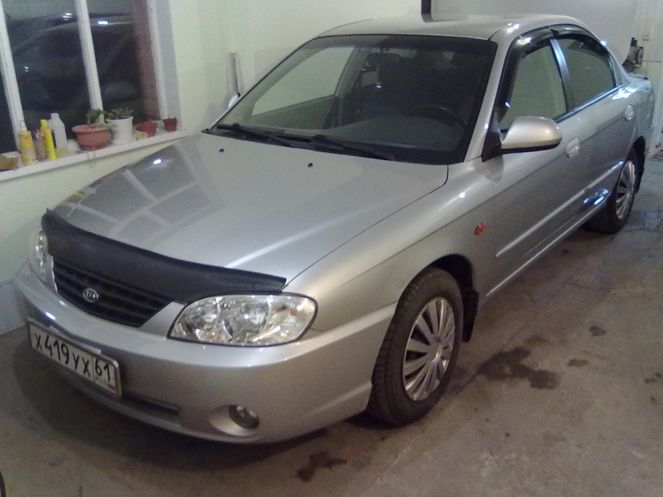 Мухобойка! — KIA Spectra, 1,6 л, 2006 года | стайлинг | DRIVE2