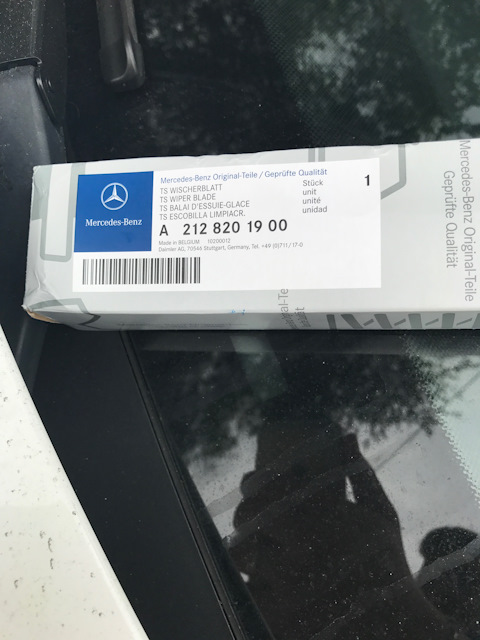 A2128201900 Комплект щеток стеклоочистителя 2шт Mercedes | Запчасти на ...