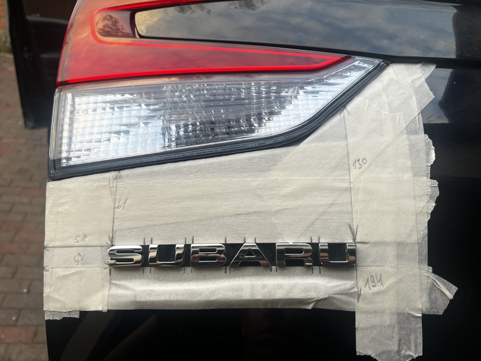 Антихром и stiлизация своими руками! — Subaru Forester (SK), 2,5 л ...