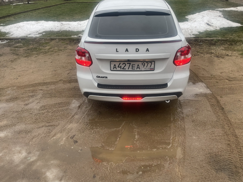 Январь — Lada Гранта Лифтбек (2G), 1,6 л, 2023 года | тюнинг | DRIVE2