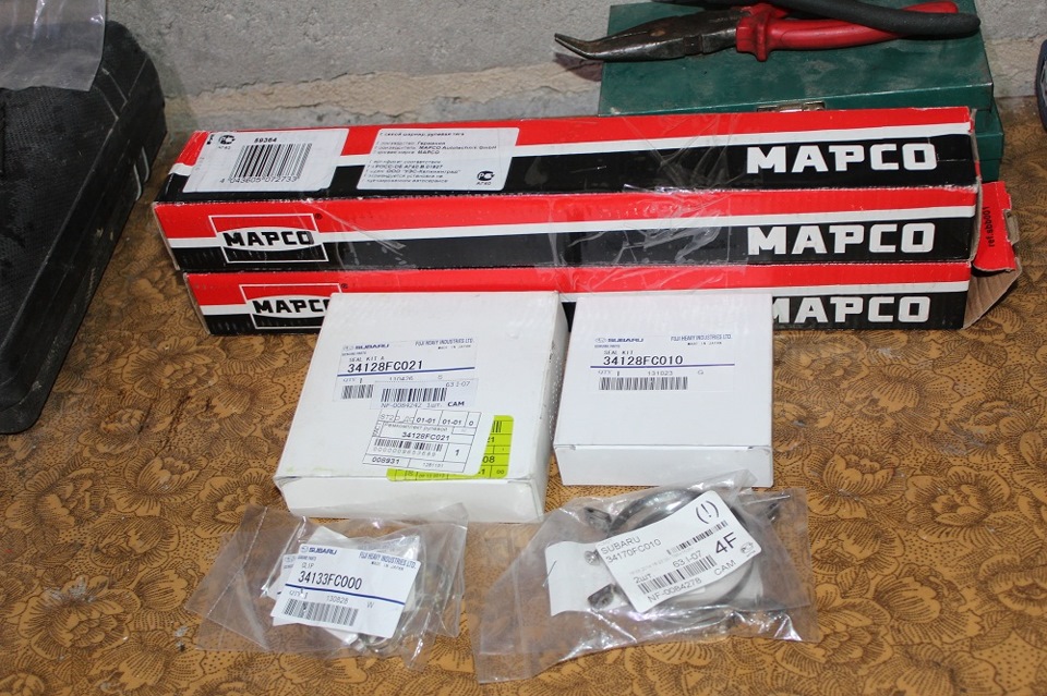 Рулевая рейка. Ремкомплект. — Subaru Forester (SF), 2 л, 2000 года ...