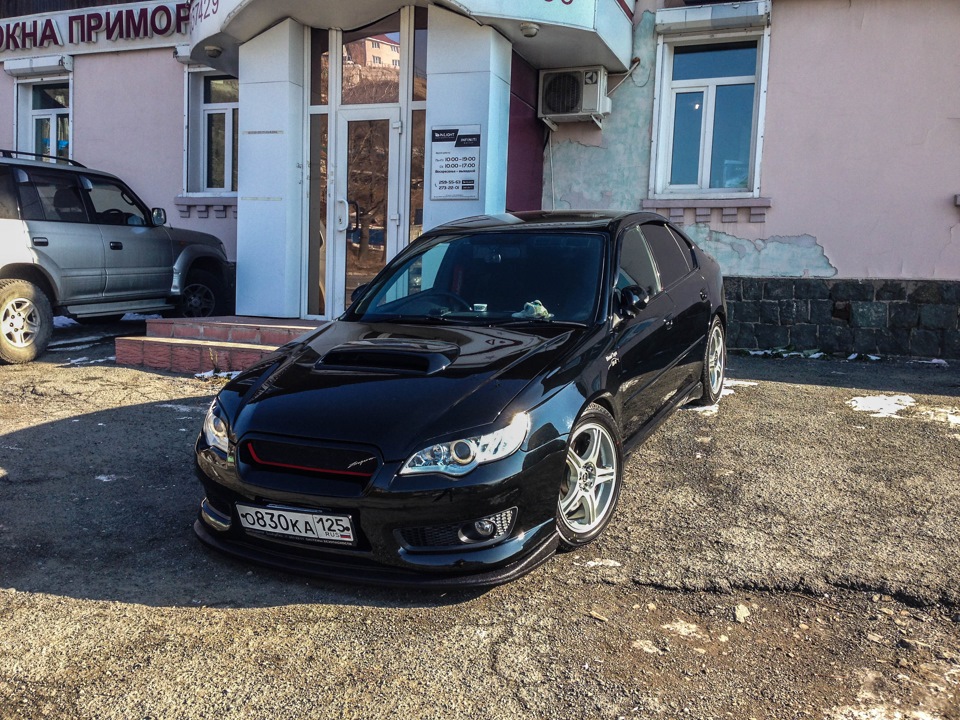 LineX and the STi Lip — Subaru Legacy (BL/BP), 2 л, 2006 года ...