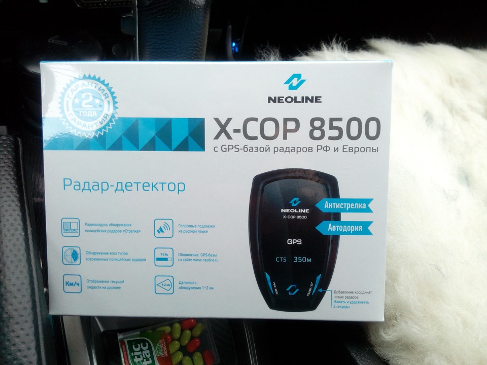Pадар-детектор Neoline X-COP 8500 — SsangYong Rexton (2G), 2,7 л, 2008 ...
