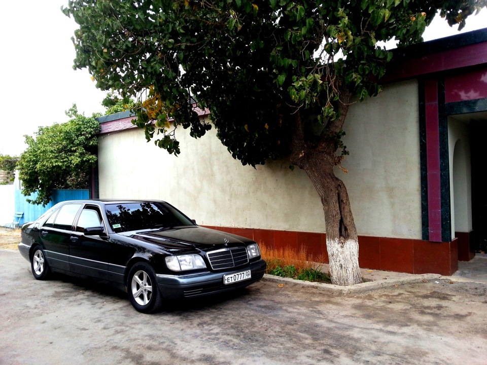 Черный Кабан — Long TJ — Mercedes-Benz S-Class (W140), 3,2 л, 1994 года ...