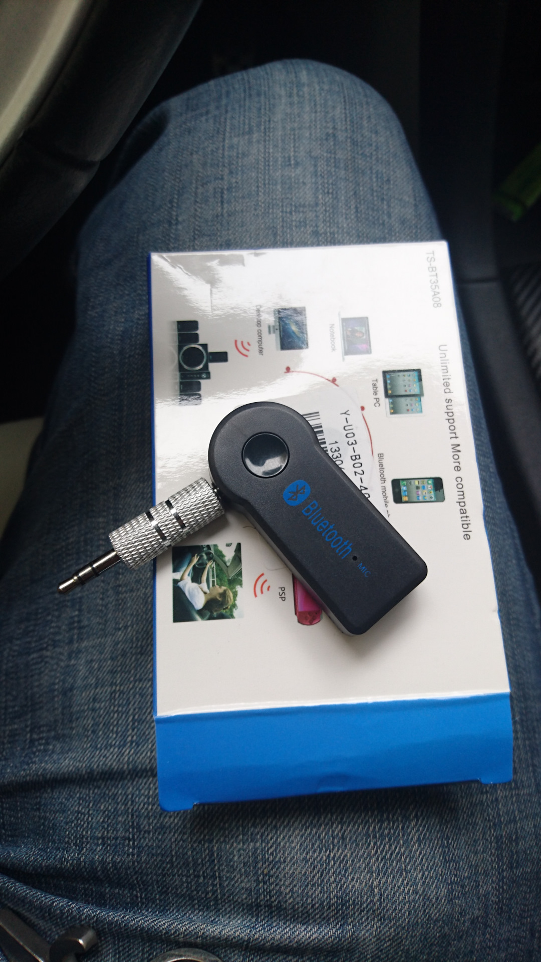 Bluetooth Car Kit AUX — Saab 9-3 (2G), 2,8 л, 2008 года | автозвук | DRIVE2