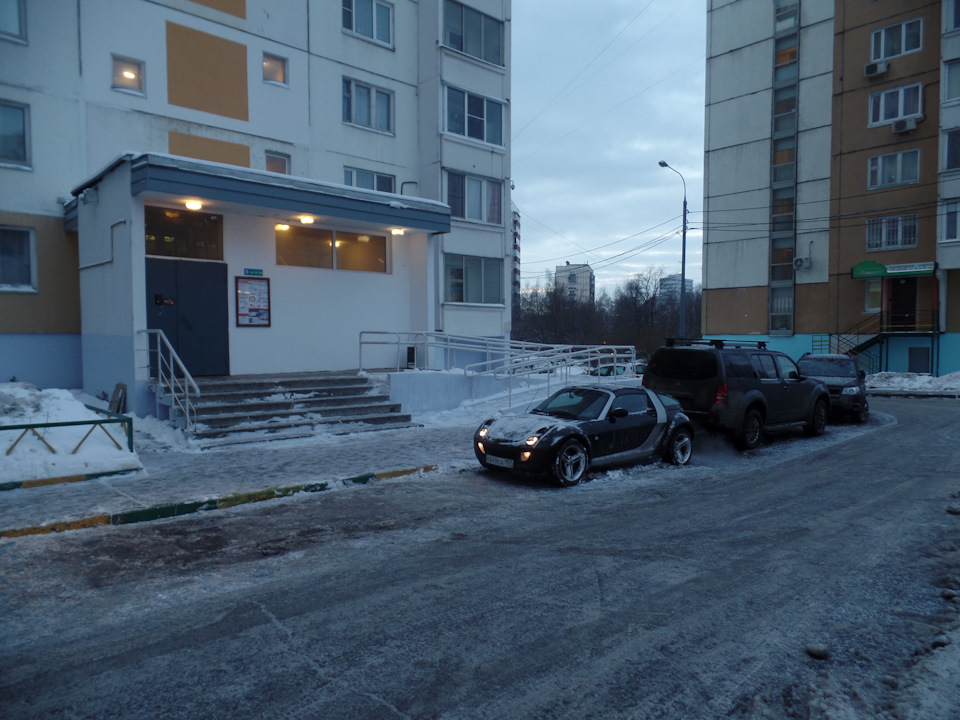 @#ть! — Smart Roadster, 0,7 л, 2005 года | ДТП | DRIVE2