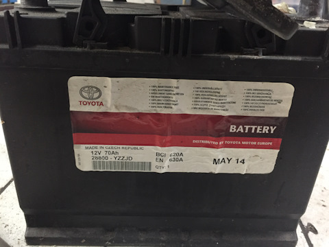 28800YZZJD АККУМУЛЯТОР TOYOTA TOYOTA LEXUS | Запчасти на DRIVE2