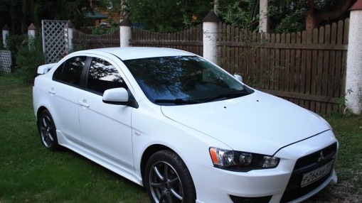 Mitsubishi Lancer X 2.0 бензиновый 2007 | White-Stile на DRIVE2
