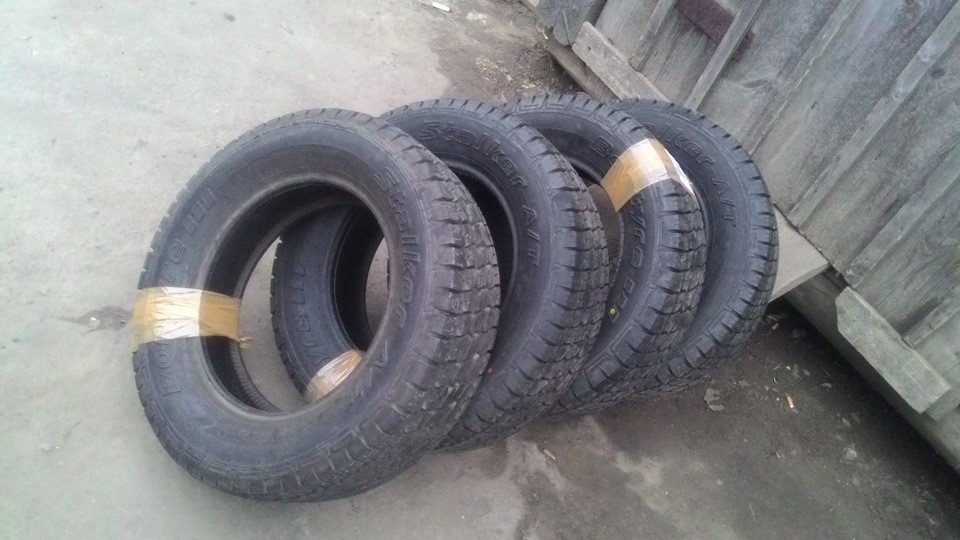 Шины Bontyre Stalker A/T — Renault Duster (1G), 1,6 л, 2013 года | шины ...