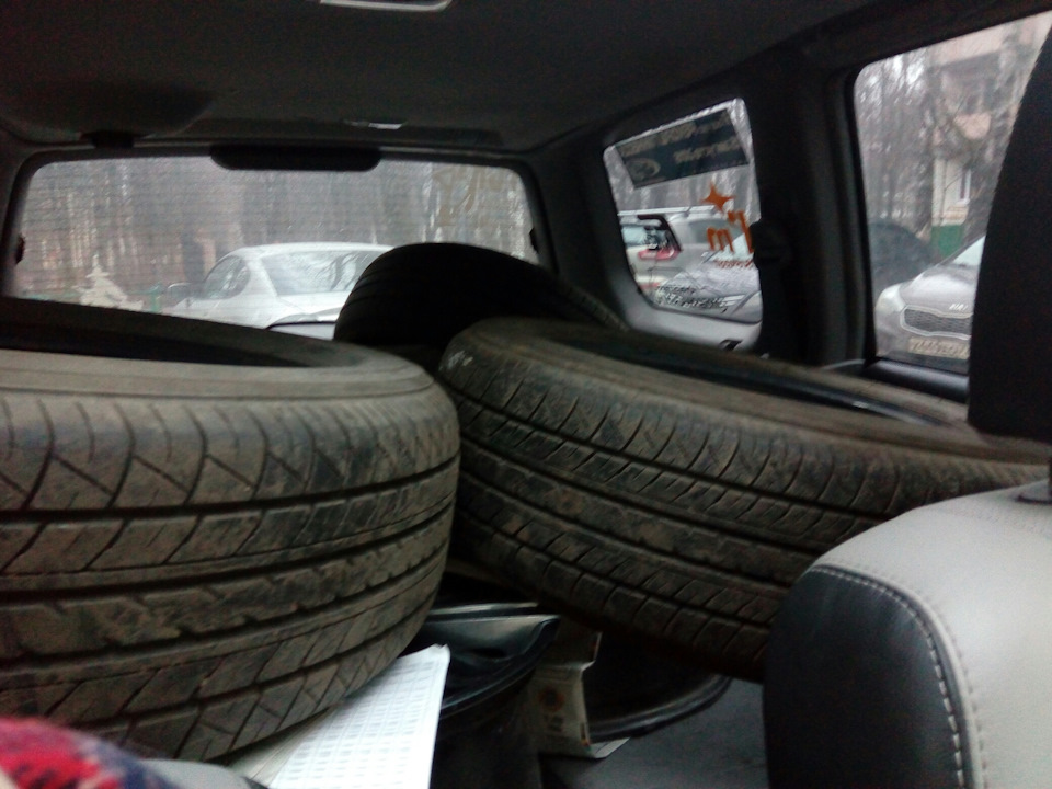 Новые тапки! — Subaru Forester (SG), 2 л, 2004 года | шины | DRIVE2