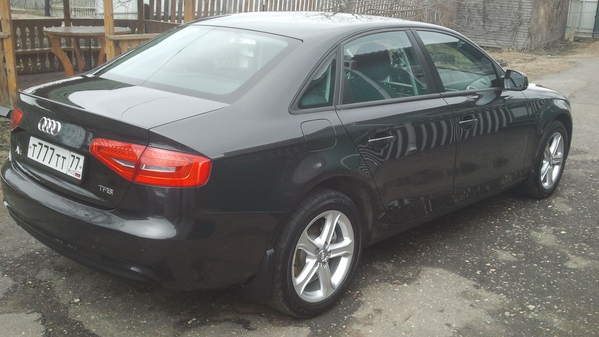 Audi A4 (B8) 1.8 бензиновый 2014 | 1.8 TFSI, Lava Grey. на DRIVE2