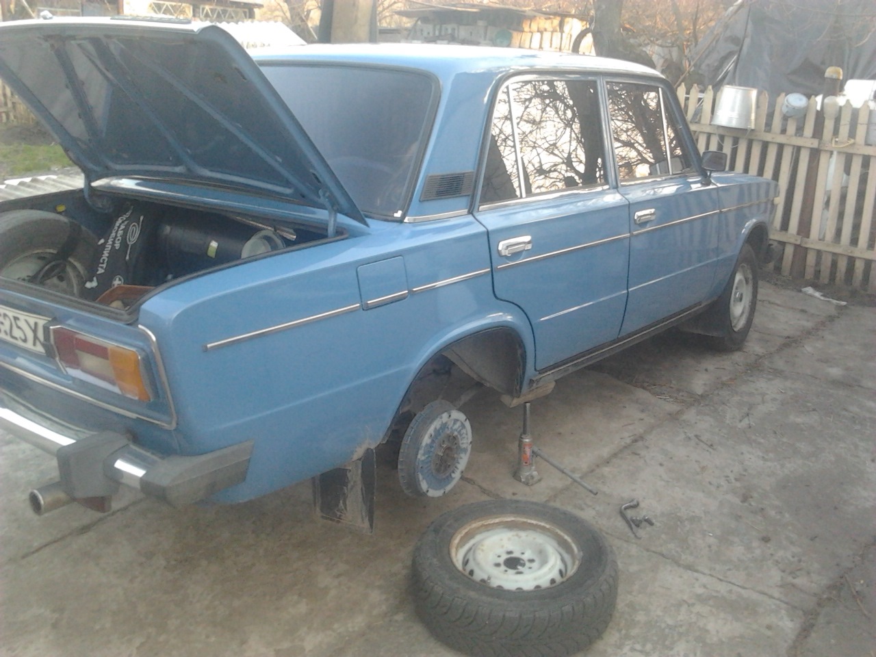 Переобулся на лето. — Lada 2106, 1,5 л, 1995 года | колёсные диски | DRIVE2