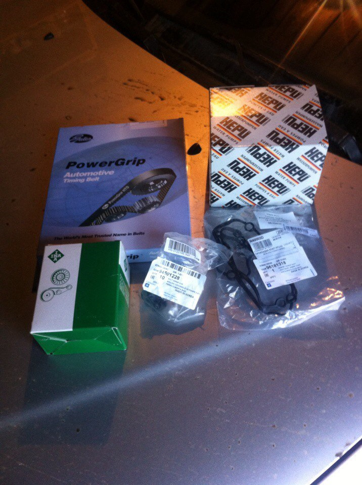 Свист ремня генератора, говорили они… или замена ГРМ. — Daewoo Lanos, 1 ...