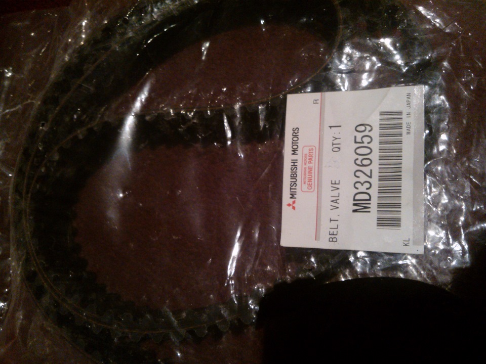 Приехали запчасти на замену ГРМ-Friday 13 — Mitsubishi Lancer IX, 2 л ...