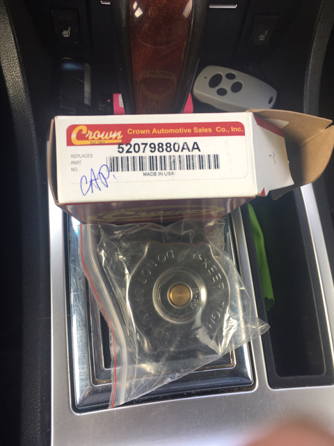 52079880AA Крышка радиатора CHRYSLER | Запчасти на DRIVE2