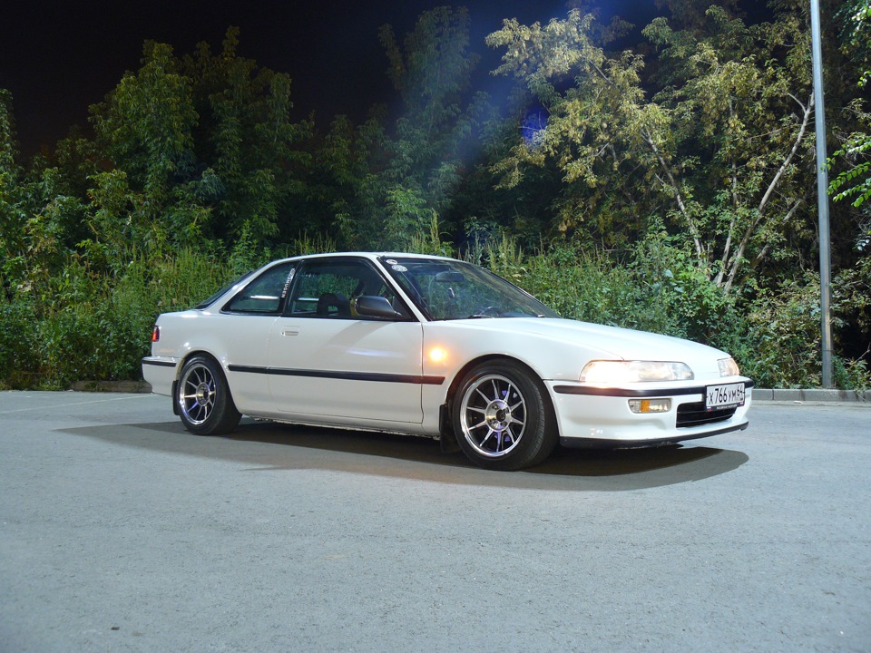 Ночь, улица, фонарь, … — Acura Integra (DA/DB2), 2 л, 1990 года ...