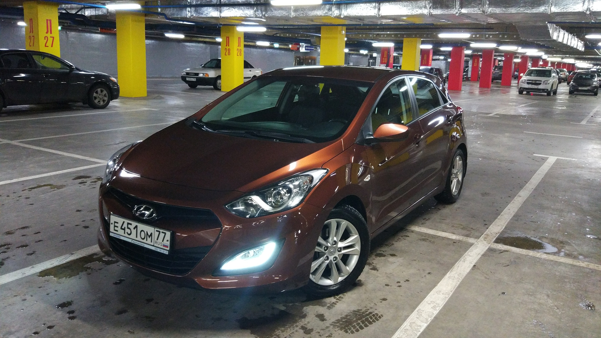 Как и обещал, фото с мойки) — Hyundai i30 (2G), 1,6 л, 2012 года ...