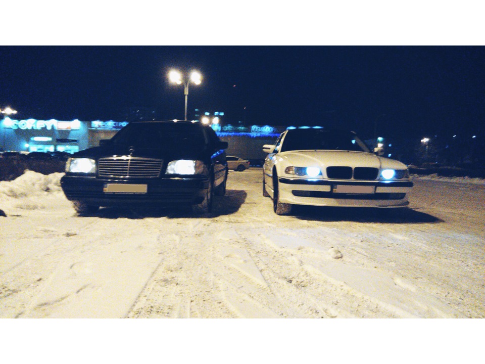 Противоположности притягиваются. V140 & E38 — Mercedes-Benz S-Class ...