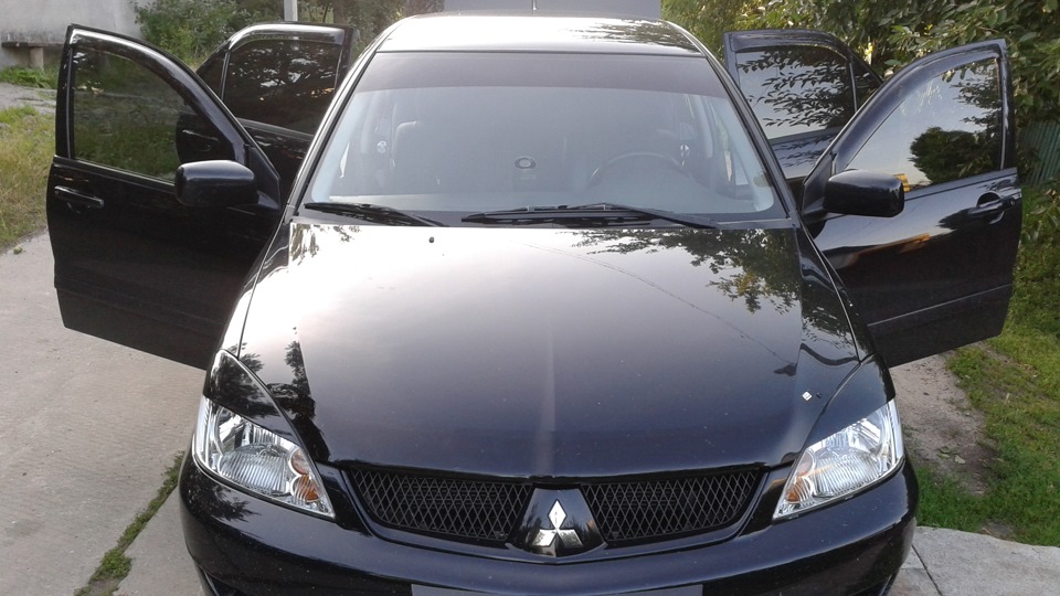 The new security system with minor modifications — Mitsubishi Lancer IX ...