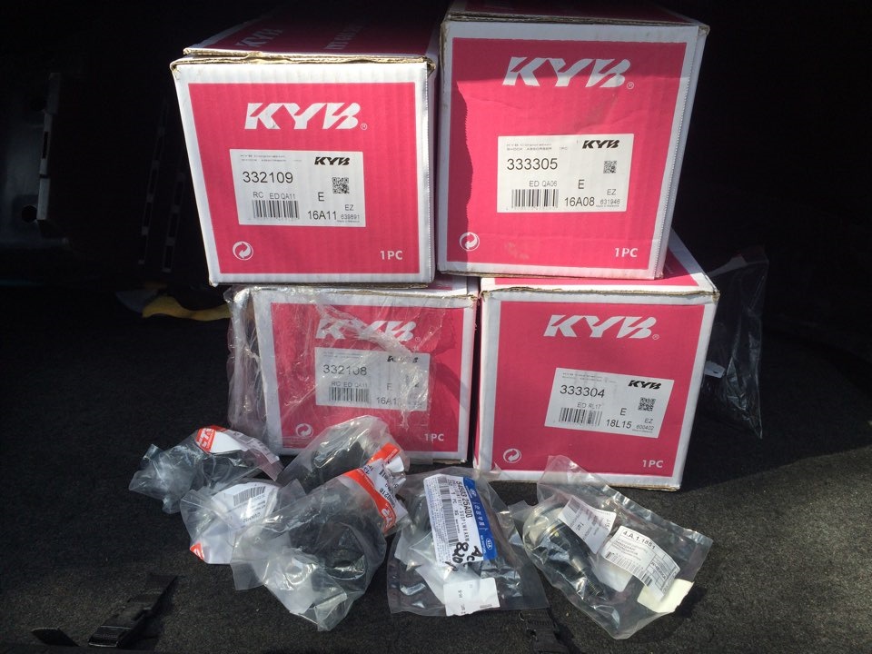 Ремонт подвески — Hyundai Accent (2G), 1,6 л, 2007 года | плановое ТО ...