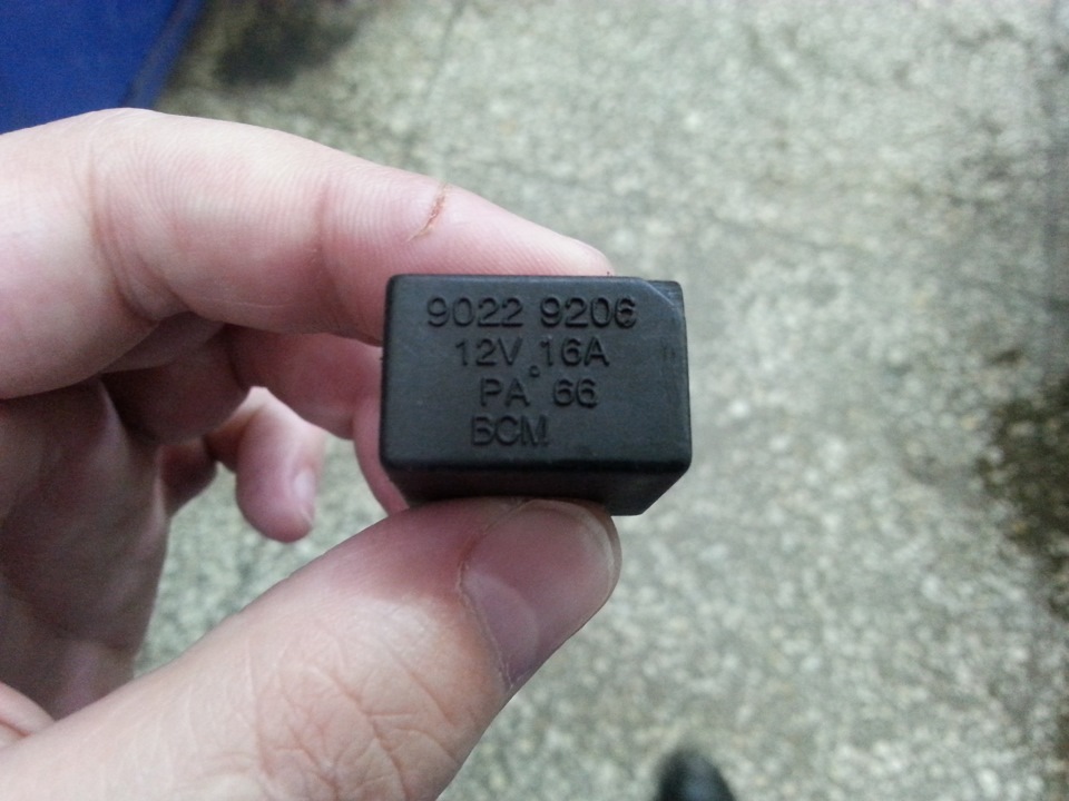 90229206 РЕЛЕ СИГНАЛА ПОВОРОТА 10А GM | Запчасти на DRIVE2