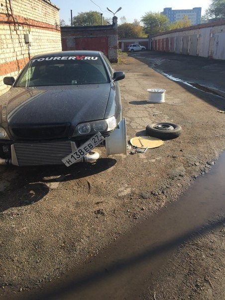 Work cr kai — Первая пробная примерка. — Toyota Chaser (100), 2,5 л ...