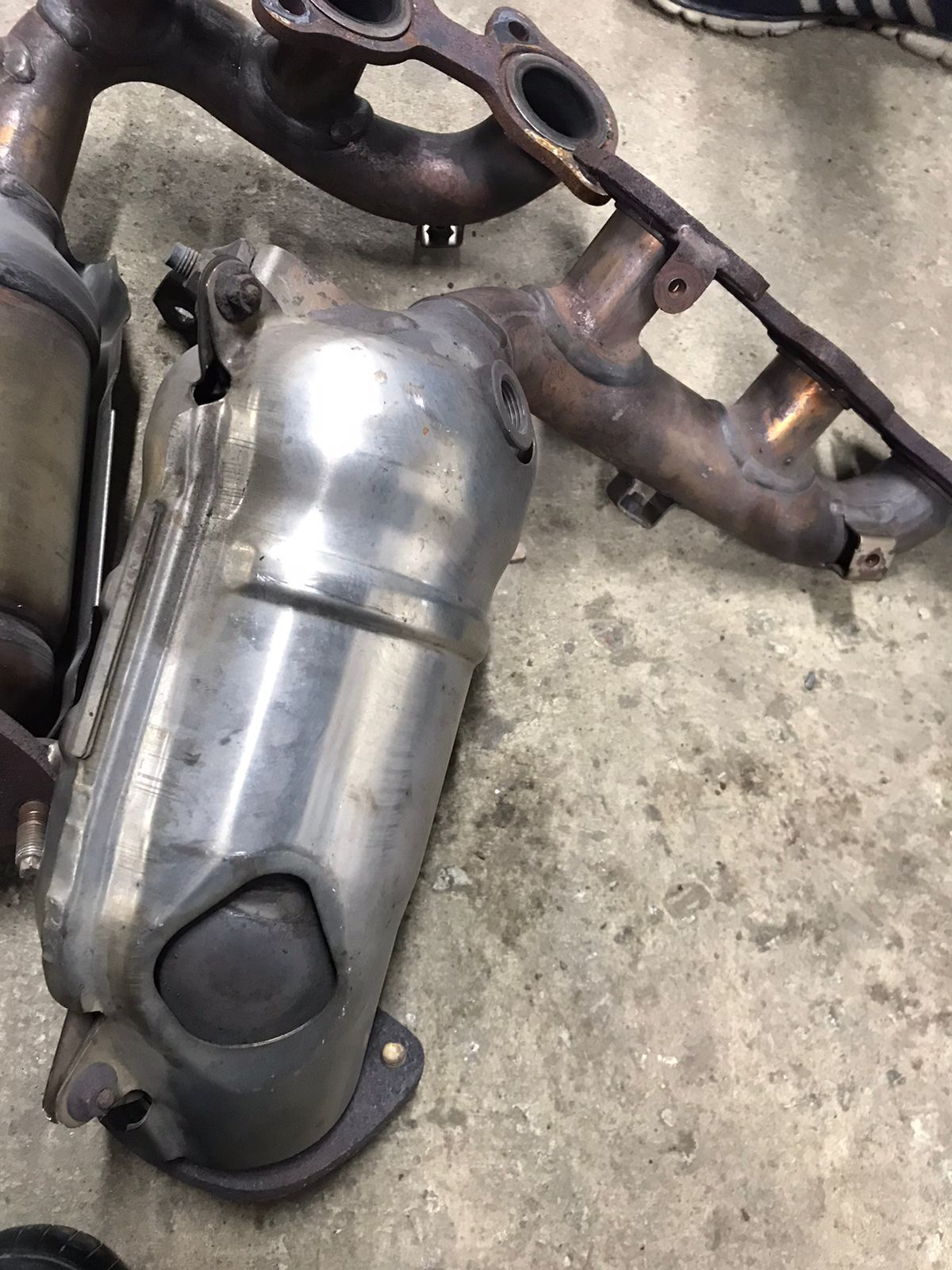 Замена АКПП. Установка катализаторов — Lexus RX (2G), 3,3 л, 2003 года ...