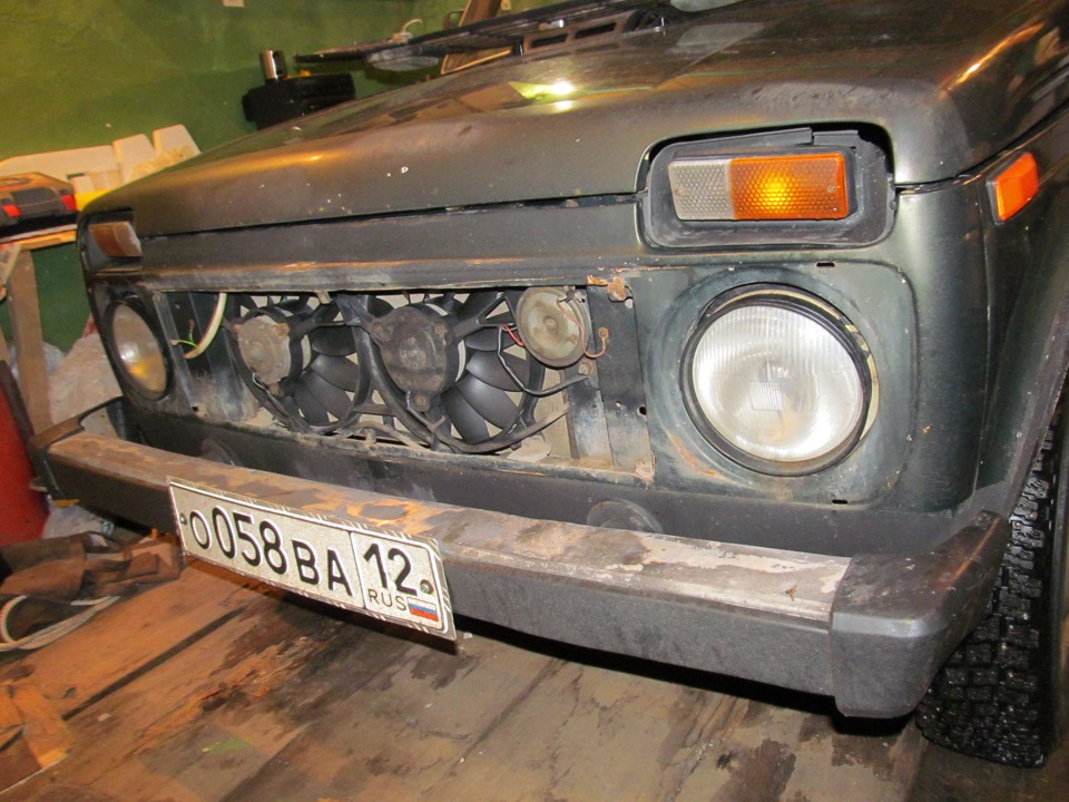 #4.LED в туманки — Lada 4x4 5D, 1,7 л, 2004 года | тюнинг | DRIVE2