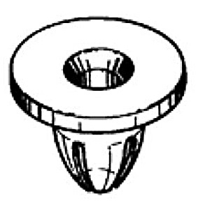 A0019882981 Клипса крепежная накладки двери. Mercedes | Запчасти на DRIVE2