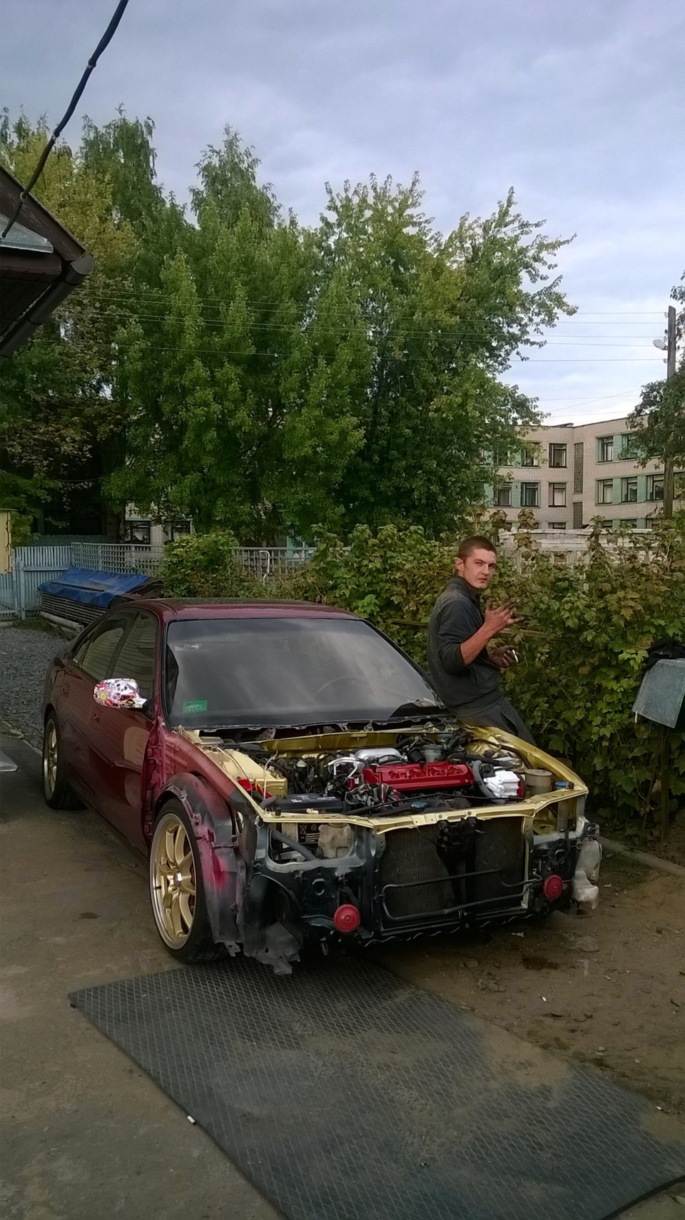 свап с f20z1 на f22z2 — Honda Accord (5G), 2,2 л, 1994 года | тюнинг ...