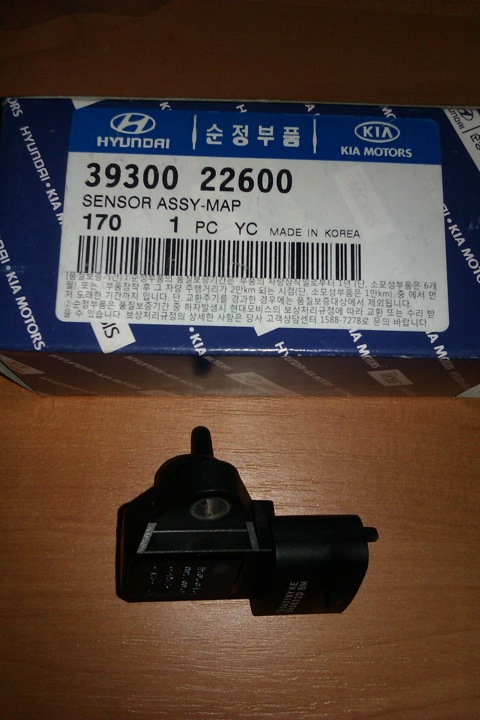 3930022600 Датчик абсолютного давления KIA HYUNDAI | Запчасти на DRIVE2