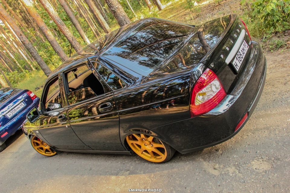 Небольшой фотосет — Lada Приора седан, 1,6 л, 2009 года | фотография ...