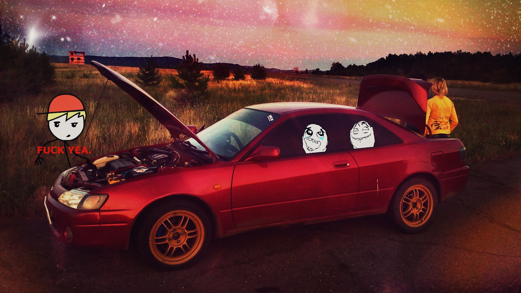 Toyota Sprinter Trueno (110) 1.6 бензиновый 1995 | 1.6 механика на DRIVE2