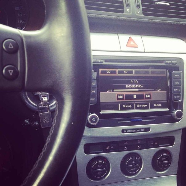 RNS 510 — Volkswagen Passat B6, 2 л, 2008 года | электроника | DRIVE2