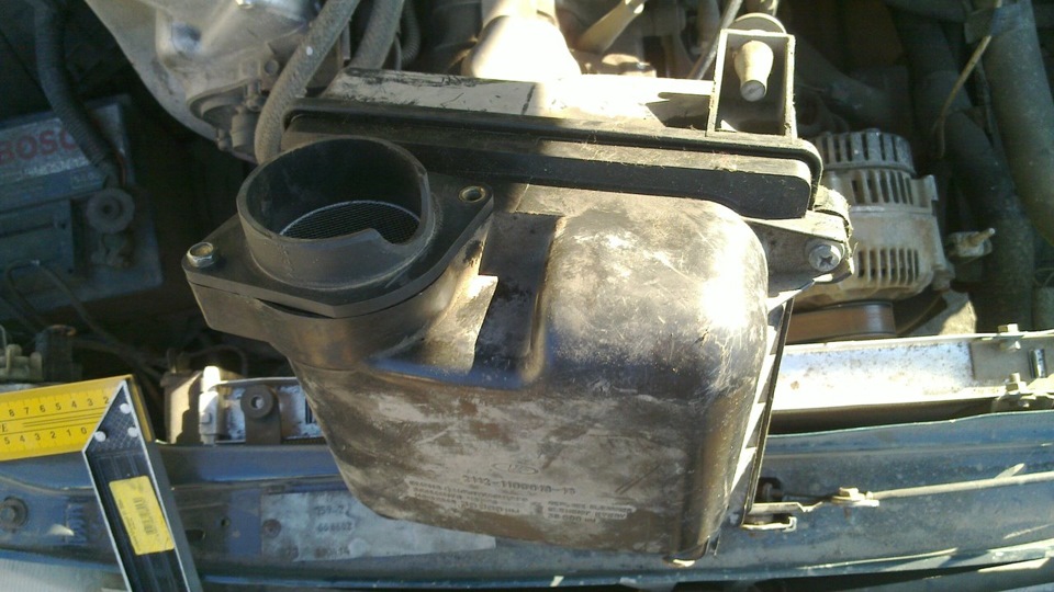 Воздушный фильтр от 2112 на f3r — Москвич Святогор, 2 л, 1998 года ...