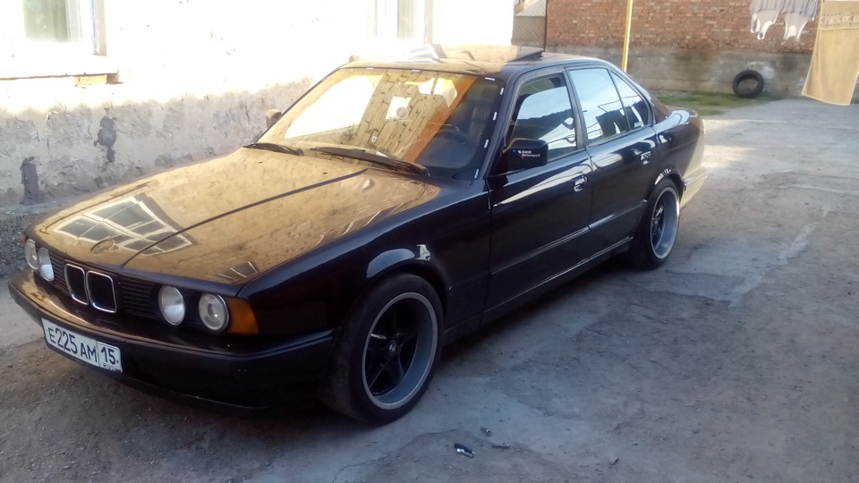 Прикинул hamann motorsport r17)))) — BMW 5 series (E34), 3,5 л, 1988 ...